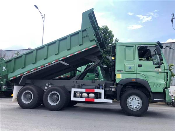 Xe ben Howo 380 Hp 3 chân thùng U