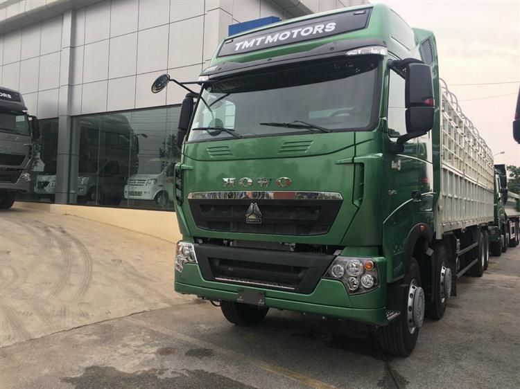 Xe Howo Tải thùng 4 chân A7 340 hp